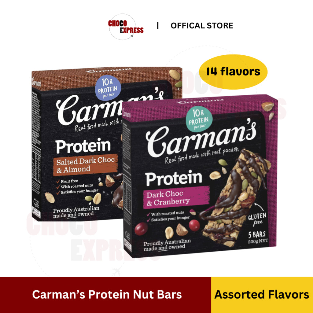 [HALAL] Carman's Protein Nut Bar – Choco Express