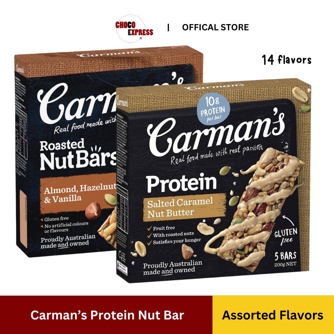 [HALAL] Carman's Protein Nut Bar/ Product from Australia – Choco Express